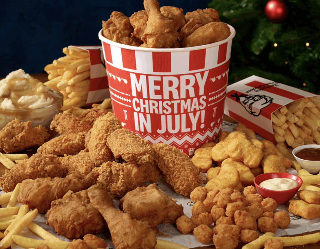 KFC drops a ‘Christmas in July’ menu—which one will you try first ...