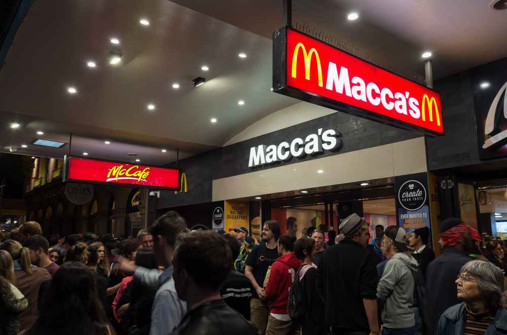 Here’s why this man served Macca’s at a top Australian food show ...
