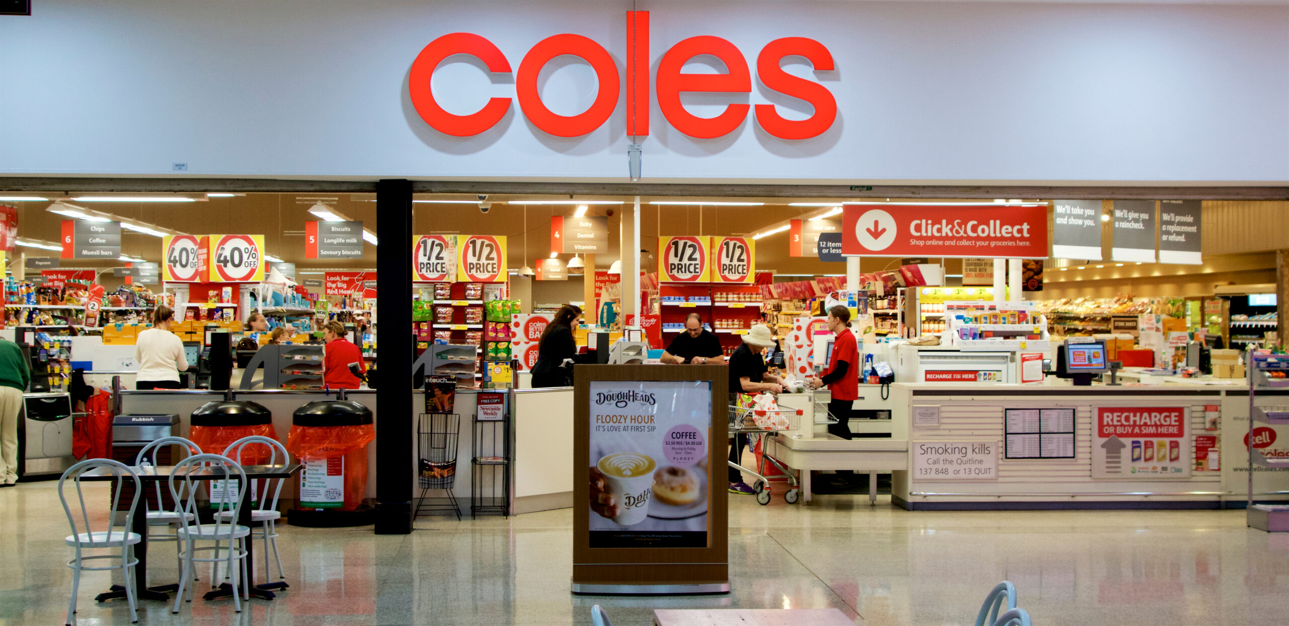 Coles shoppers set for a win as $1.08 billion profit heats up ...