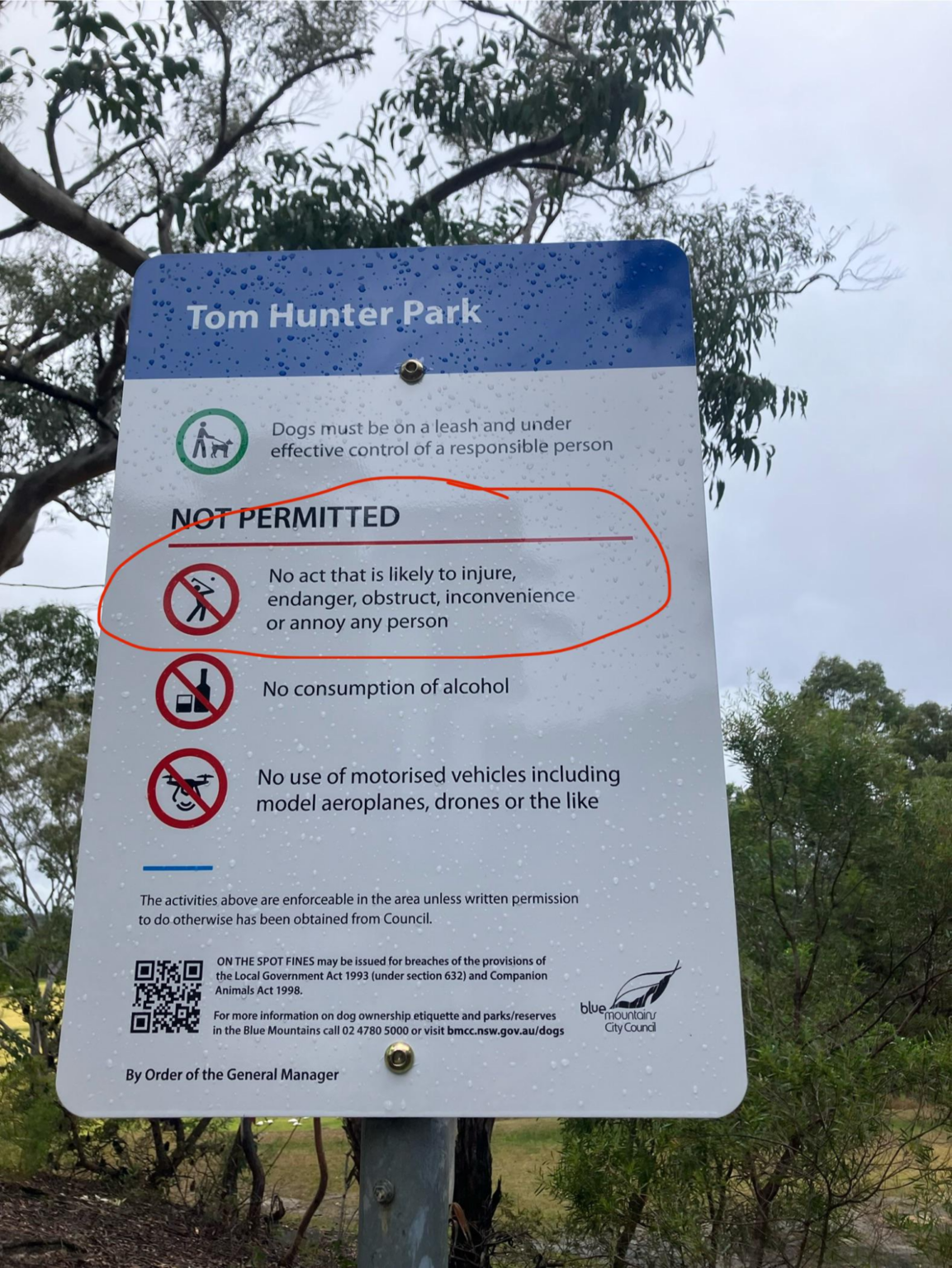 ‘Annoying’ park sign sparks outrage—have we finally gone too far ...