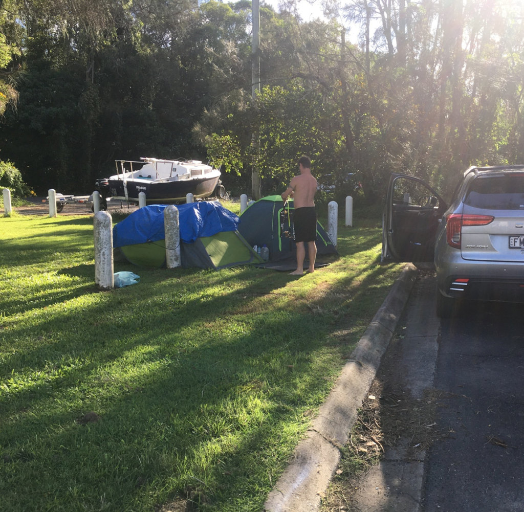 One photo says it all as illegal camping exposes a struggle that’s hard ...