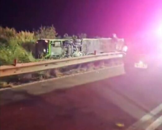 One dead and many injured after bus rollover on Queensland's Bruce ...